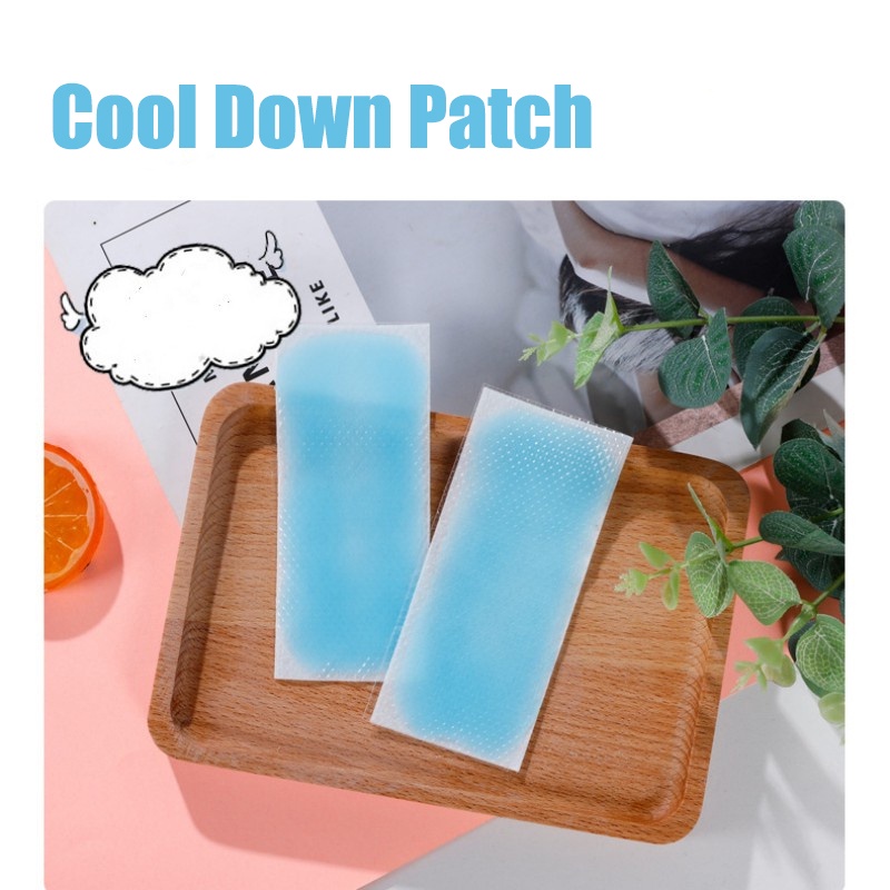 20PCS Baby Cooling Gel Fever Patch Cool Patch Sunstroke Ice Patch ...