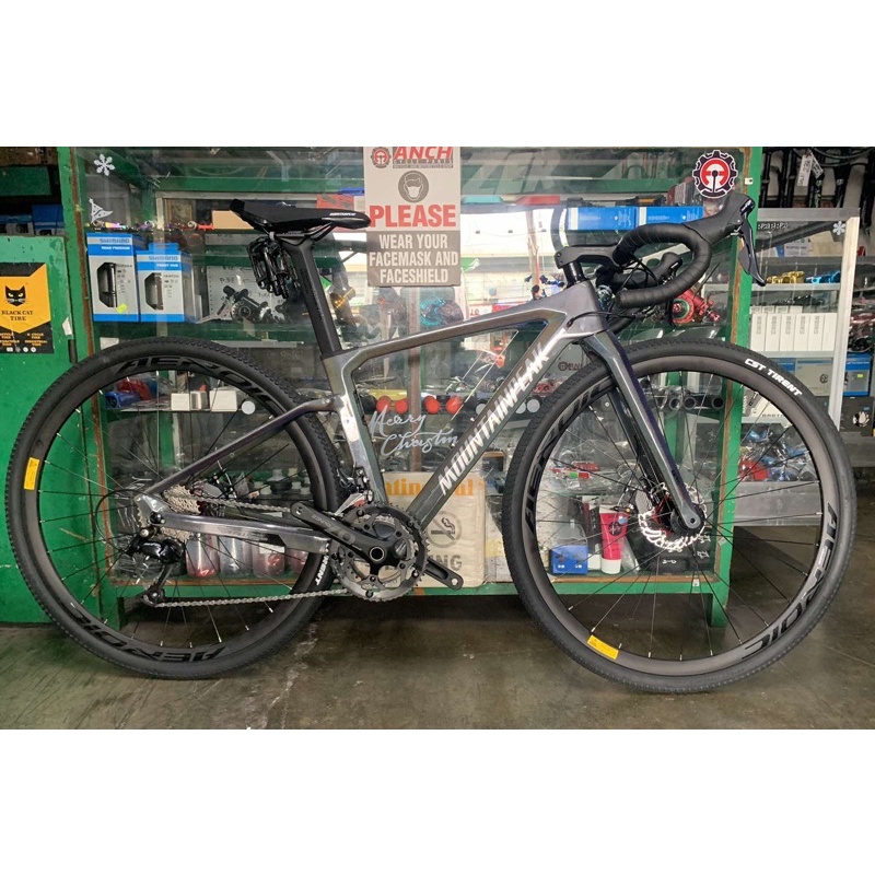 Gravel MTP Falcon 3000 Full Carbon Disc 700c Sora groupset Mountain ...