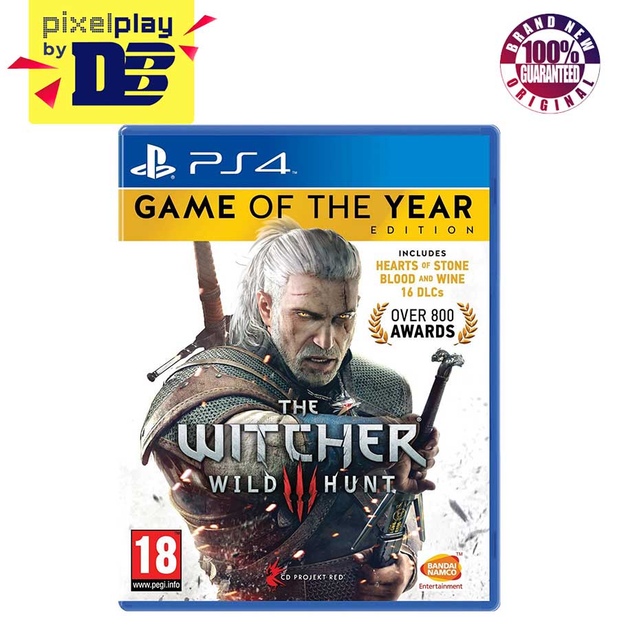 PS4 The Witcher III Wild Hunt Game Of The Year Edition Reg.2 | Shopee ...