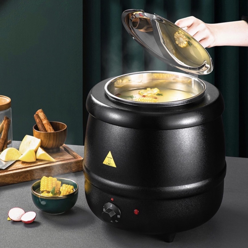 Best 304 Quality 10L Electric Soup Warmer/ Porridge Warmer with local ...
