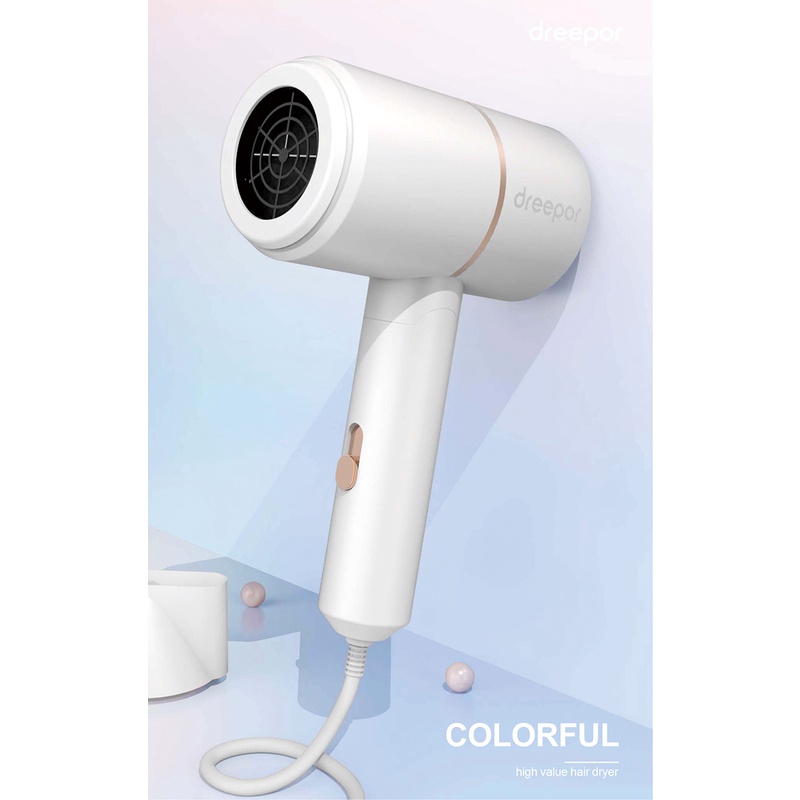 Dreepor Blower Hair Dryer and straightener Foldable Electric Hair ...