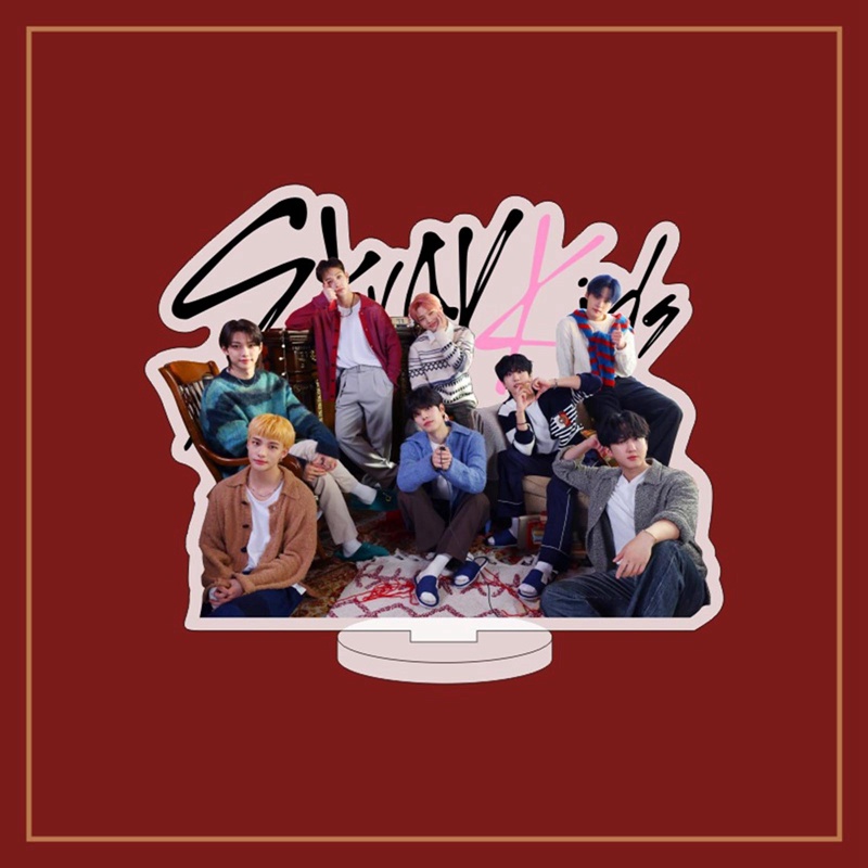 Aasleaty Kpop Stray Kids Figures Acrylic Stand Bang Chan Hyunjin Felix ...