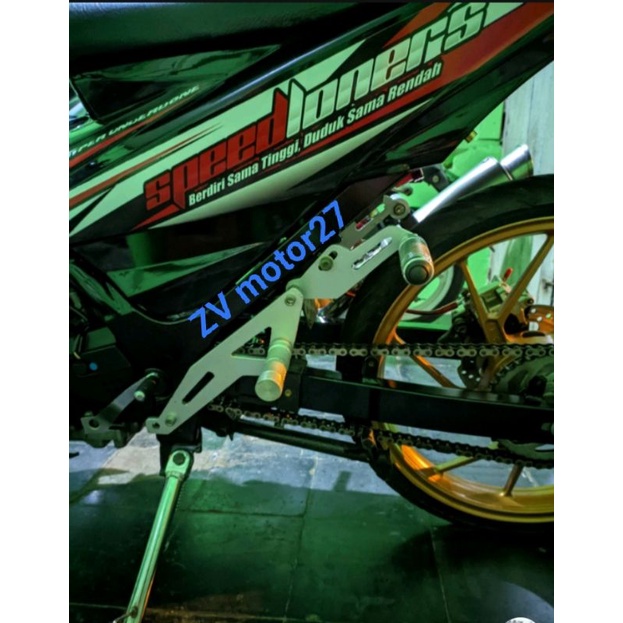 Satria fu sonic Footstep Rear Underbone satria fu injection sonic 150 ...
