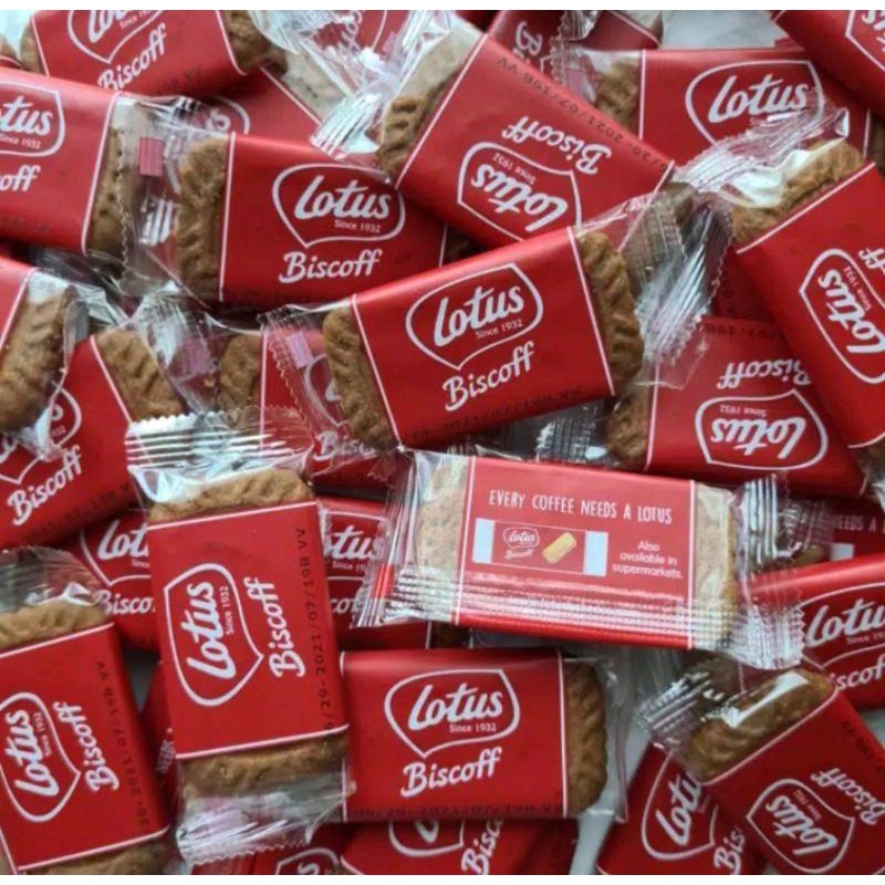 Per 1 PCS Lotus Biscoff Biscuit Caramelised - Caramel Biscuits Retail ...