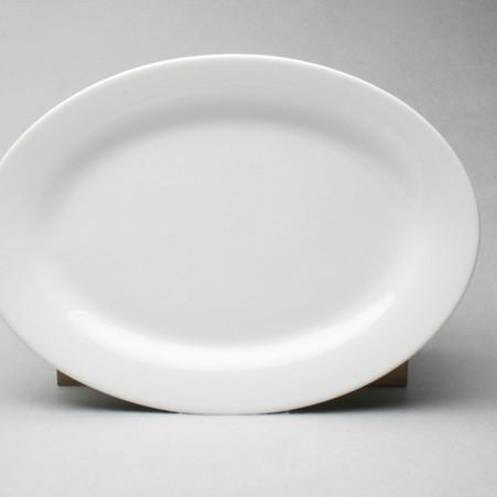 Midas Brand Porcelain Oval Plate (Full Size From 20cm - 45cm) | Shopee ...