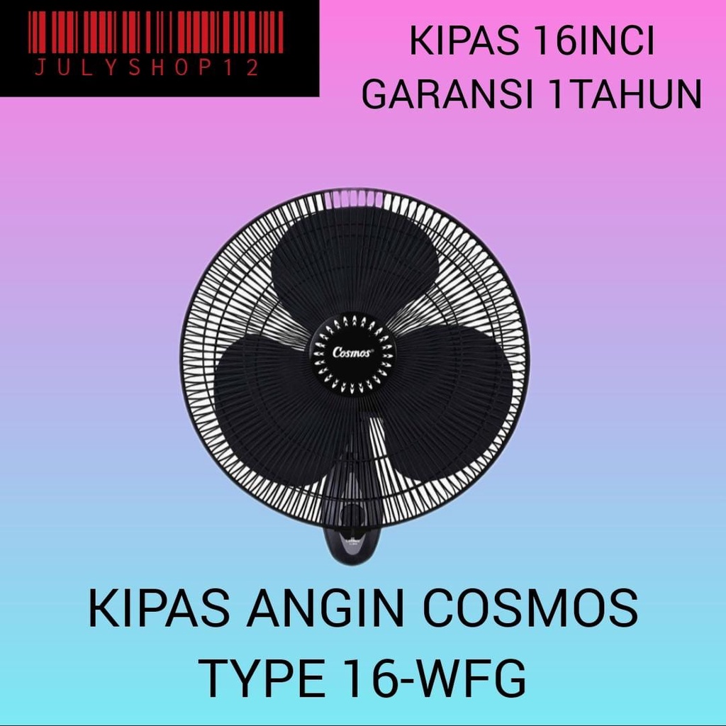 Cosmos WALL FAN TYPE 16mws/16WFG WALL FAN/COSMOS FAN/1 Year Warranty ...