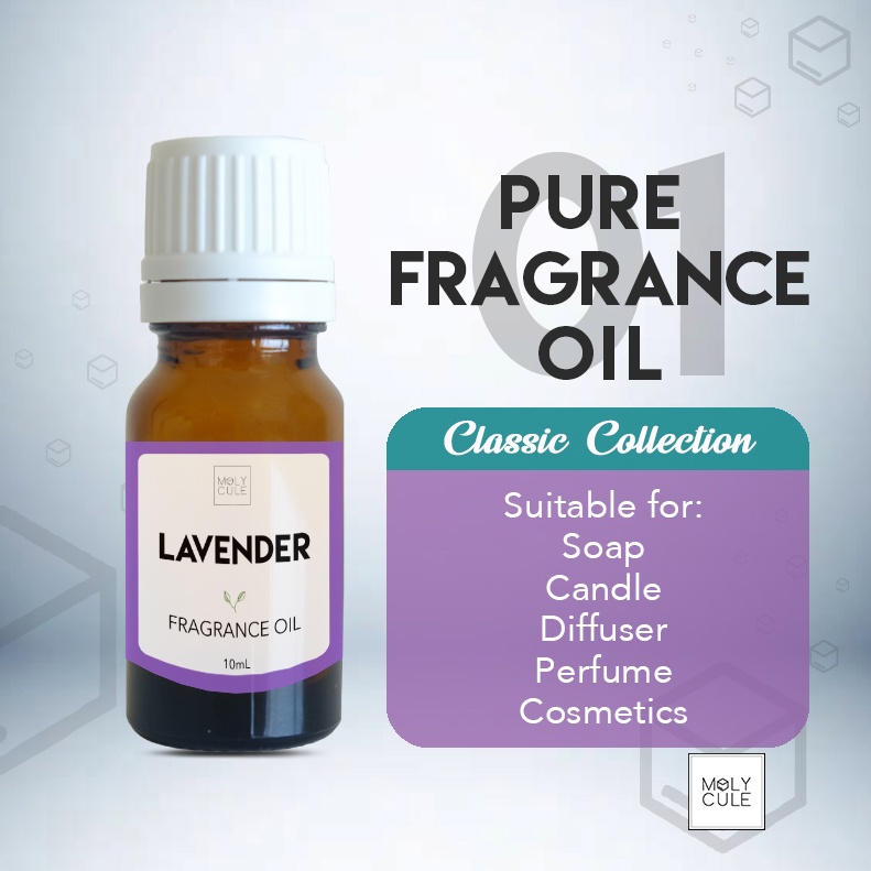 MOLYCULE Fragrance Oil Pure Scent Soap Candle Lavender Vanilla Sweet ...