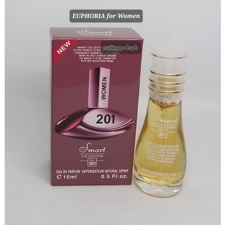 SMART COLLECTION PERFUME NO. 201 FOR WOMEN 15 ML EDP | Shopee Philippines