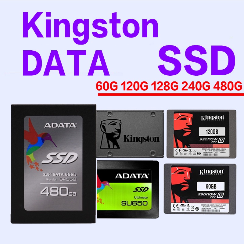 Kingston 60G 120G 256G 240G 480G Notebook Desktop SSD SATA3 SSD | Shopee Philippines