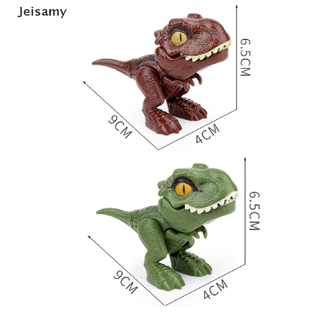 [Jei] Finger Dinosaur Toy Creative Tricky Tyrannosaurus Model Dinosaur ...