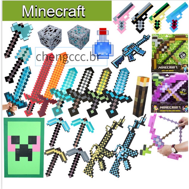 My World/minecraft Peripheral Toys Stephen/Laborior/Weapon Toys EVA ...