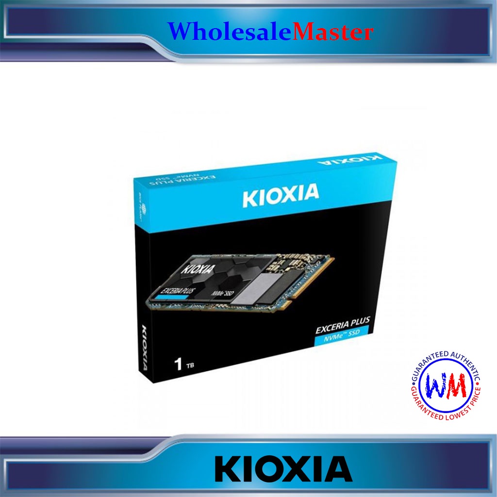 Kioxia EXCERIA PLUS G2 NVMe™ SSD 1TB LRD20Z001TG8 | Shopee Philippines