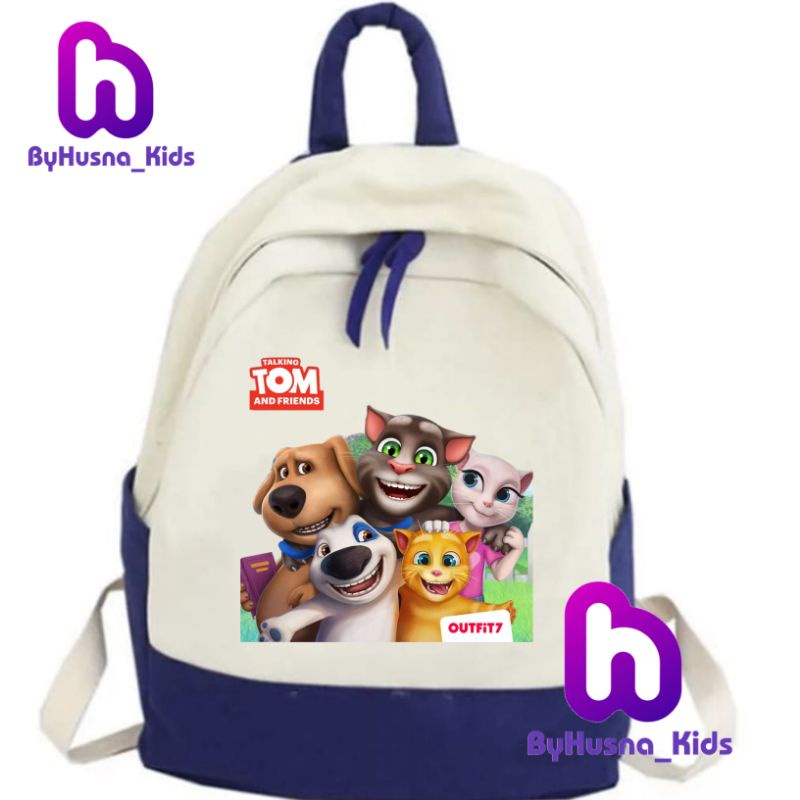 Children's BACKPACK TALKING TOM HEROES TALKING TOM AND FRIENDS CUSTOM ...