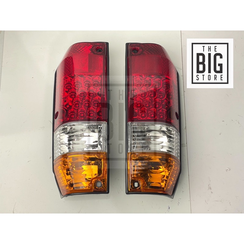 Toyota Land Cruiser 70 series LED crystal tail light assembly LC70 LJ78 ...