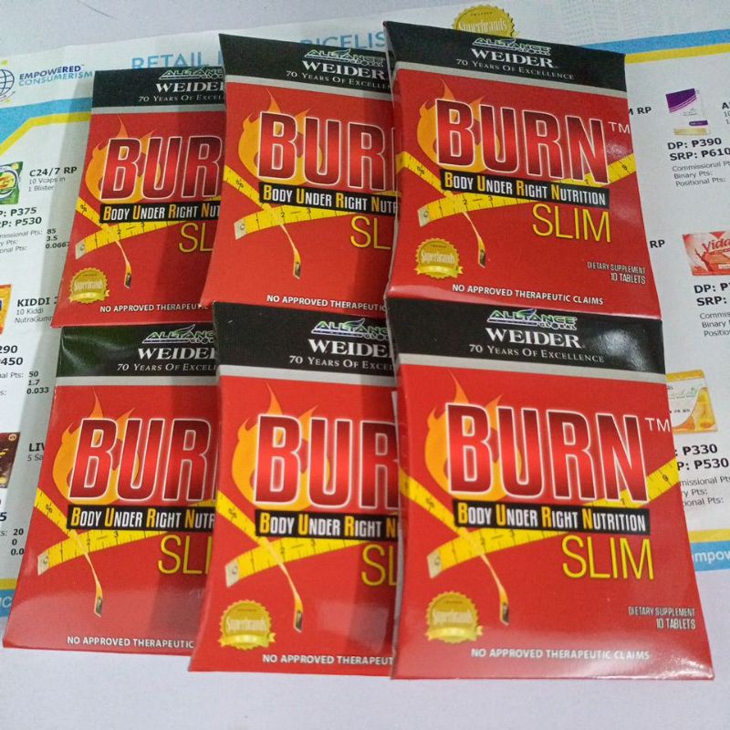 BURN SLIM TABLETS PAMPAPAYAT 60 tablets 100% Authentic | Shopee Philippines