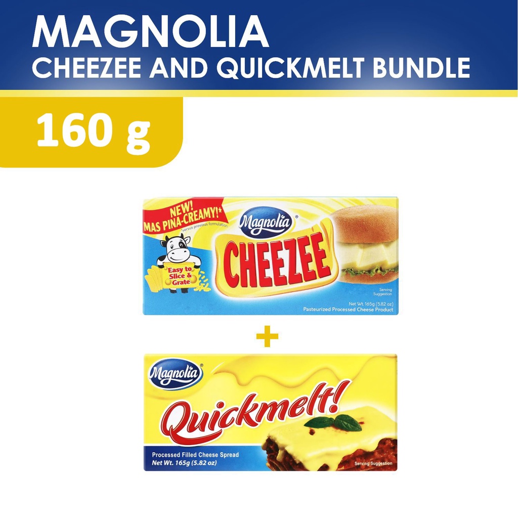 Cheezee and Quickmelt Bundle (160g) | Shopee Philippines