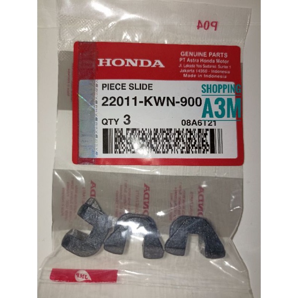SLIDE PIECE SET HONDA PCX / AIRBALDE / CLICK125 / CLICK150 (22011 ...