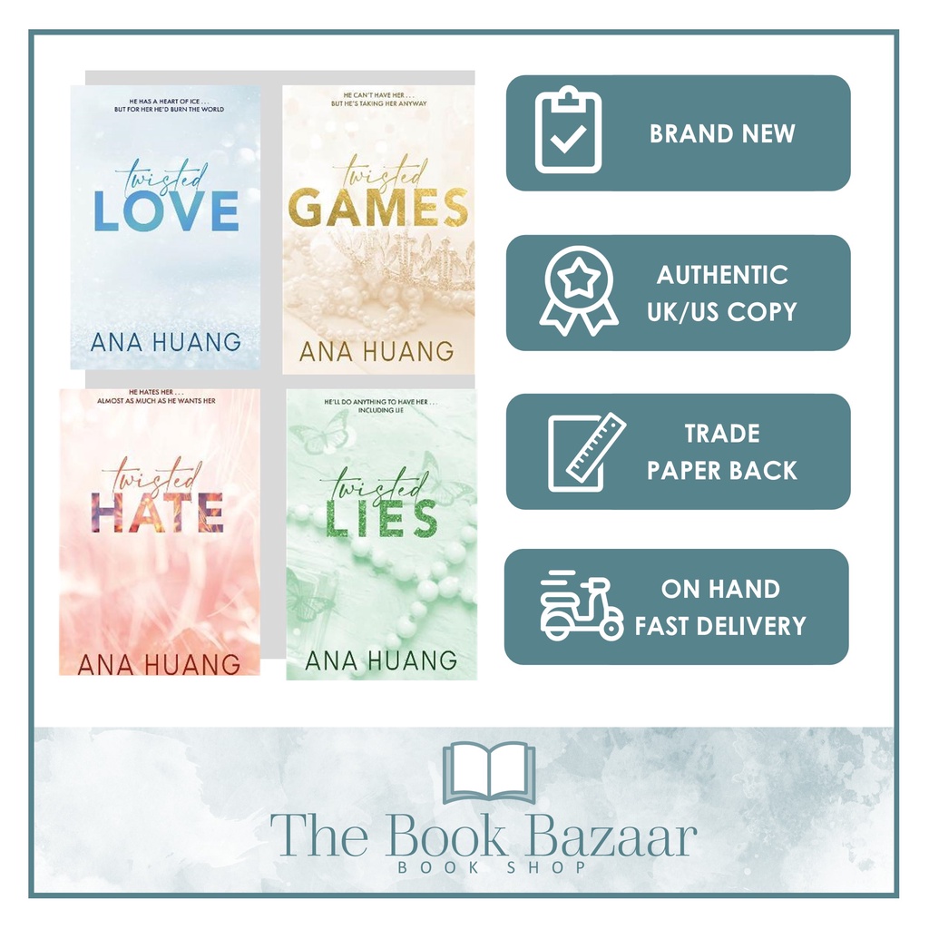 Twisted Series by Ana Huang UK-Piatkus | Shopee Philippines