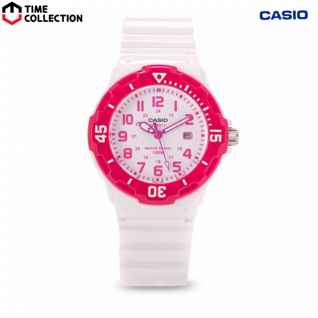 Casio LRW-200H-4BVDF Analog Rubber Strap Watch For Women | Shopee ...