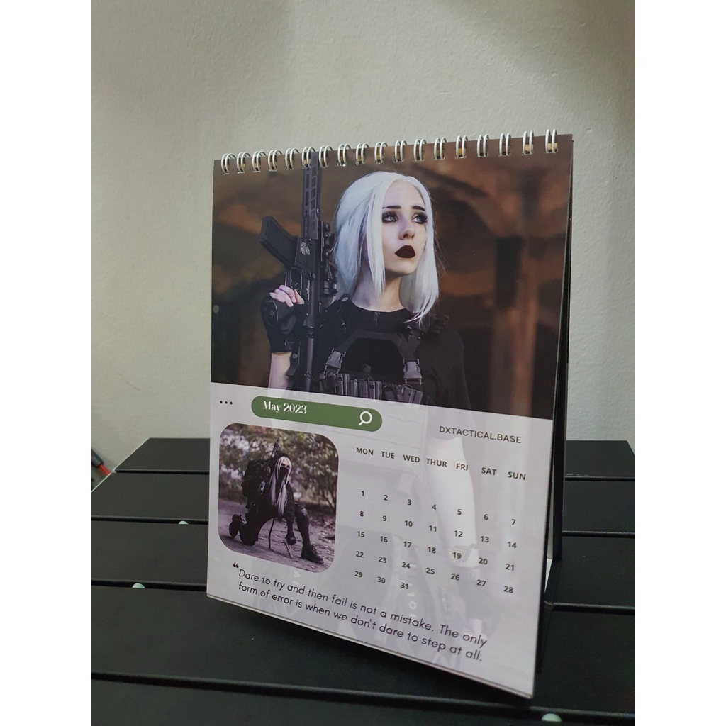 Tactical 2023 Style Desktop Calendar - Tactic | Shopee Philippines