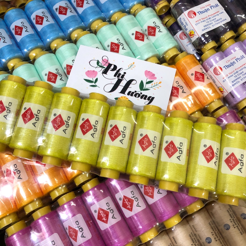 Color Palette 2 - Agfa Clothes Sewing Thread Full Color | Shopee ...