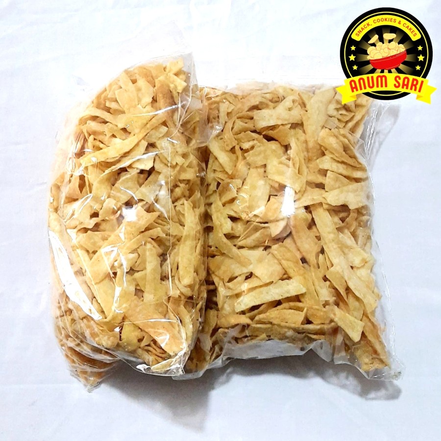 Original Salted MANGLENG Cassava Chips 450 Grams - Anum Sari | Shopee ...