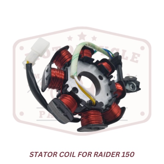 Motorcycle Stator Coil for RAIDER 150 | Shopee Philippines