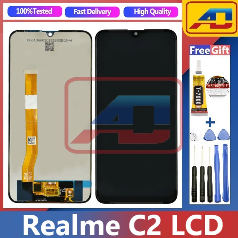 PPO Realme C2 A1K RMX1941 RMX1945 Original quality LCD Display with ...