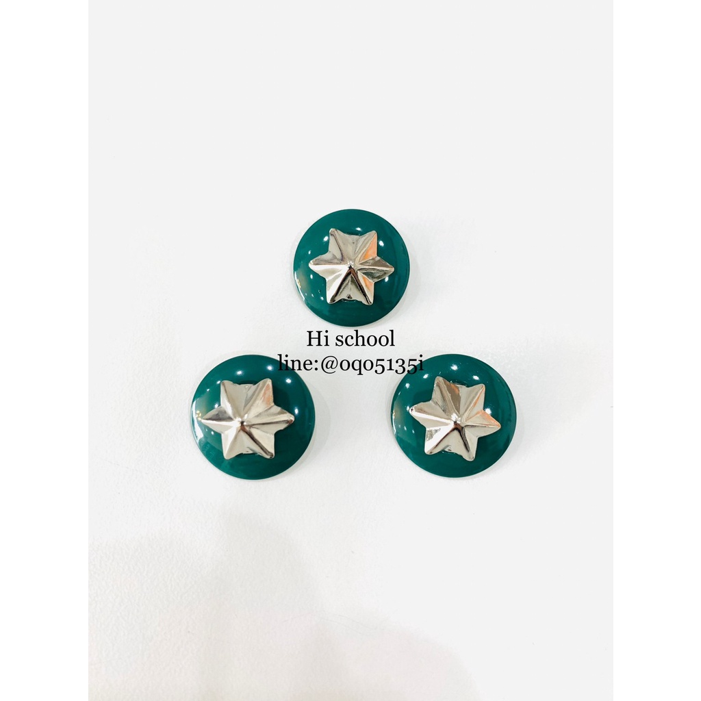 Silver Star With Green Edge Attached To The Girl's Chest Scouting ...