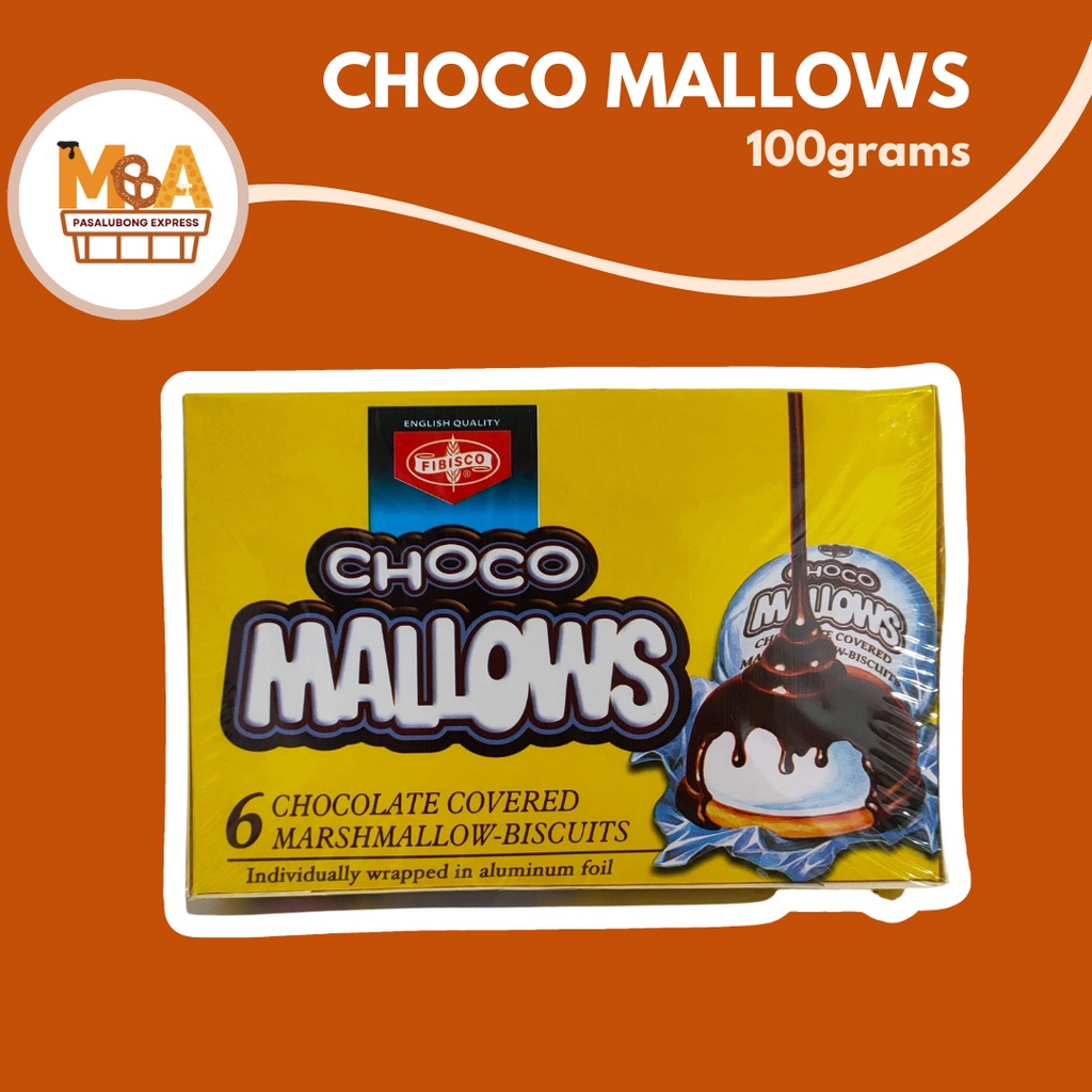 FIBISCO CHOCOLATE MALLOWS (100 GRAMS) | Shopee Philippines