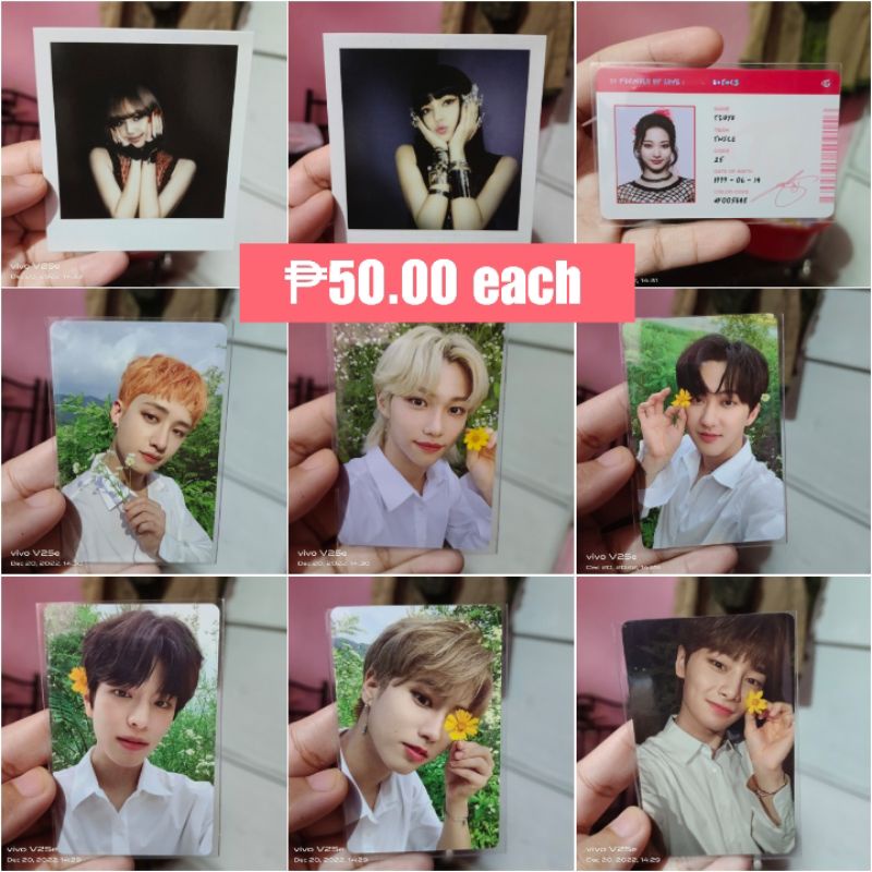 LISA, STRAYKIDS Official Photocard | Shopee Philippines