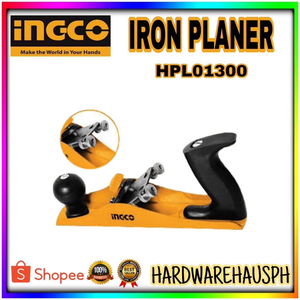INGCO Iron Wood Planer 235mm HPL01300 | Shopee Philippines