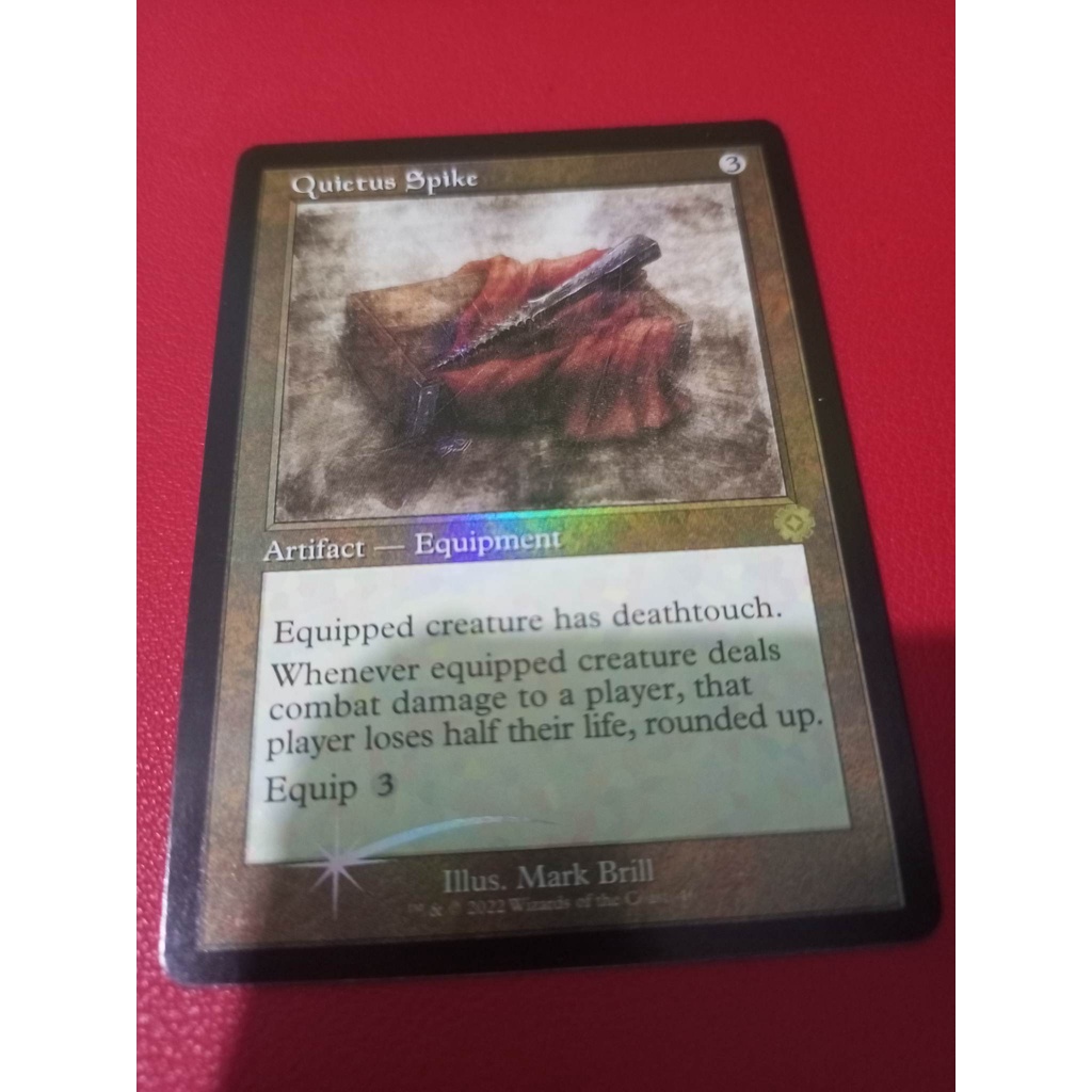 MTG Magic: The Gathering - Quietus Spike | Shopee Philippines