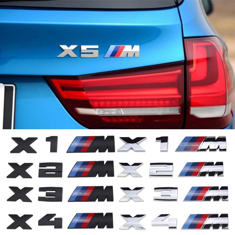 Car Rear Trunk Label Sticker Emblem Accessories ABS for BMW M Power M1 ...