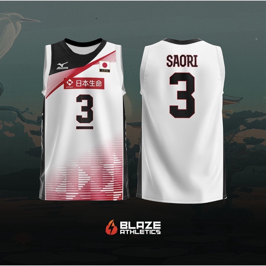 Japan Volleyball Jersey Capcom for Men Japan Women's Volleyball Team ...