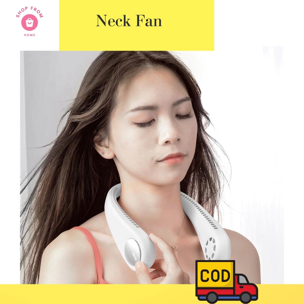 Neck Fan Cool Portable Air Conditioner Fresh Rechargable Fan Minimalist