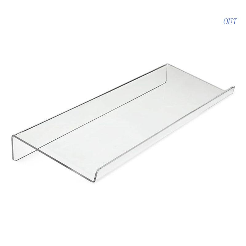 OUT Transparent Acrylic Computer Keyboard Holder Clear Tilted Keypad ...