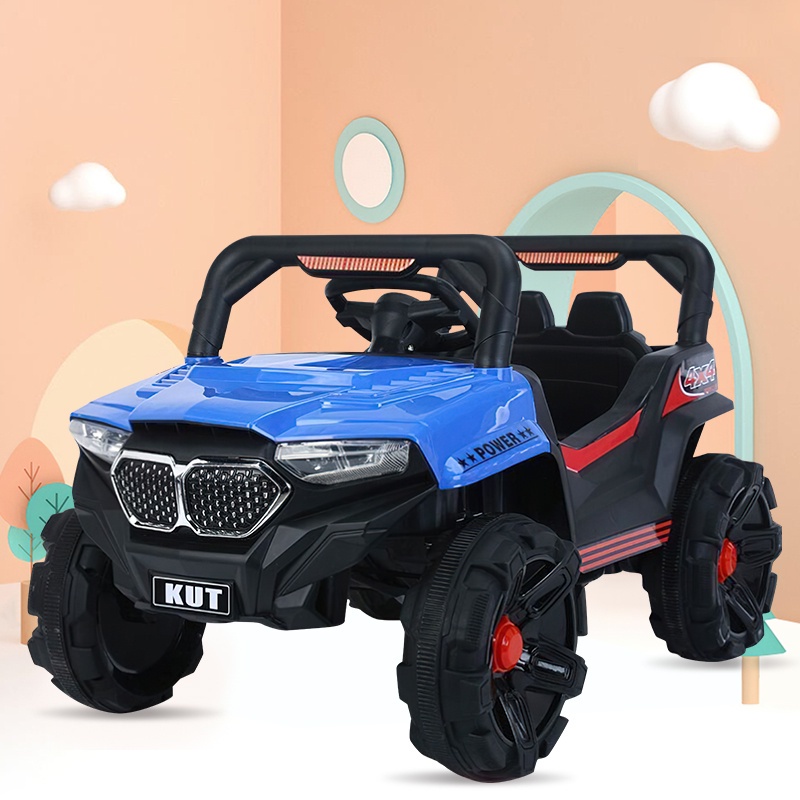 Children Electric Jeep Off-Road 4 Wheels Vehicle Super Jeep Kids Car ...