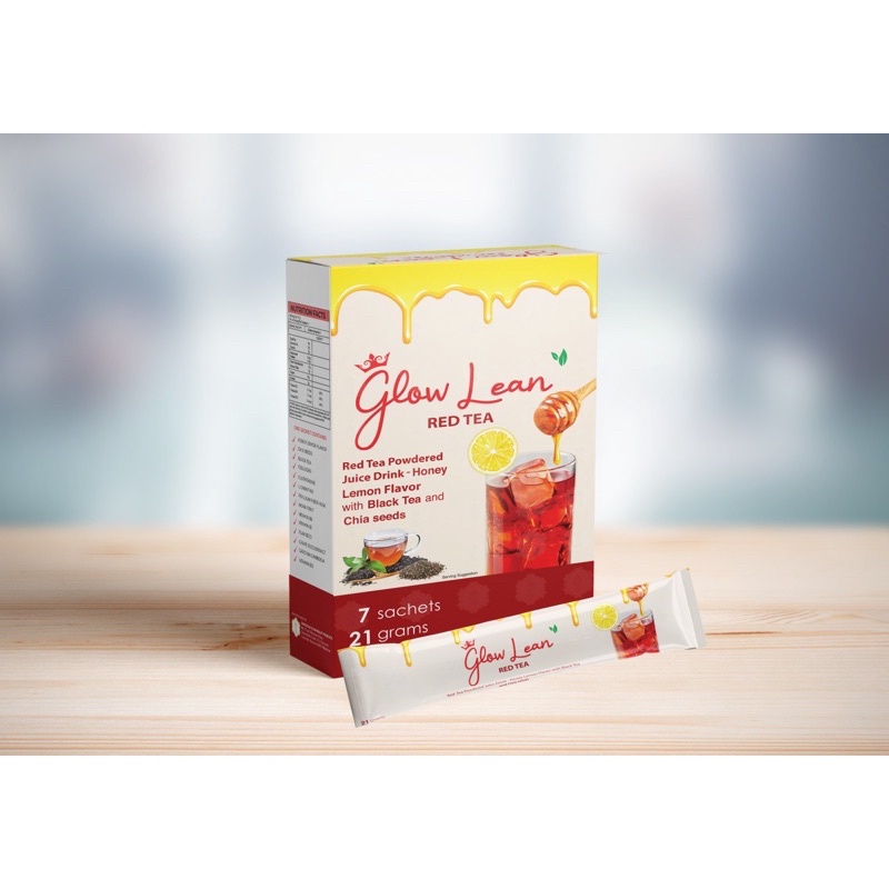 GorgeousGlowPH Glow Lean Red Tea Slimming Drink | Shopee Philippines