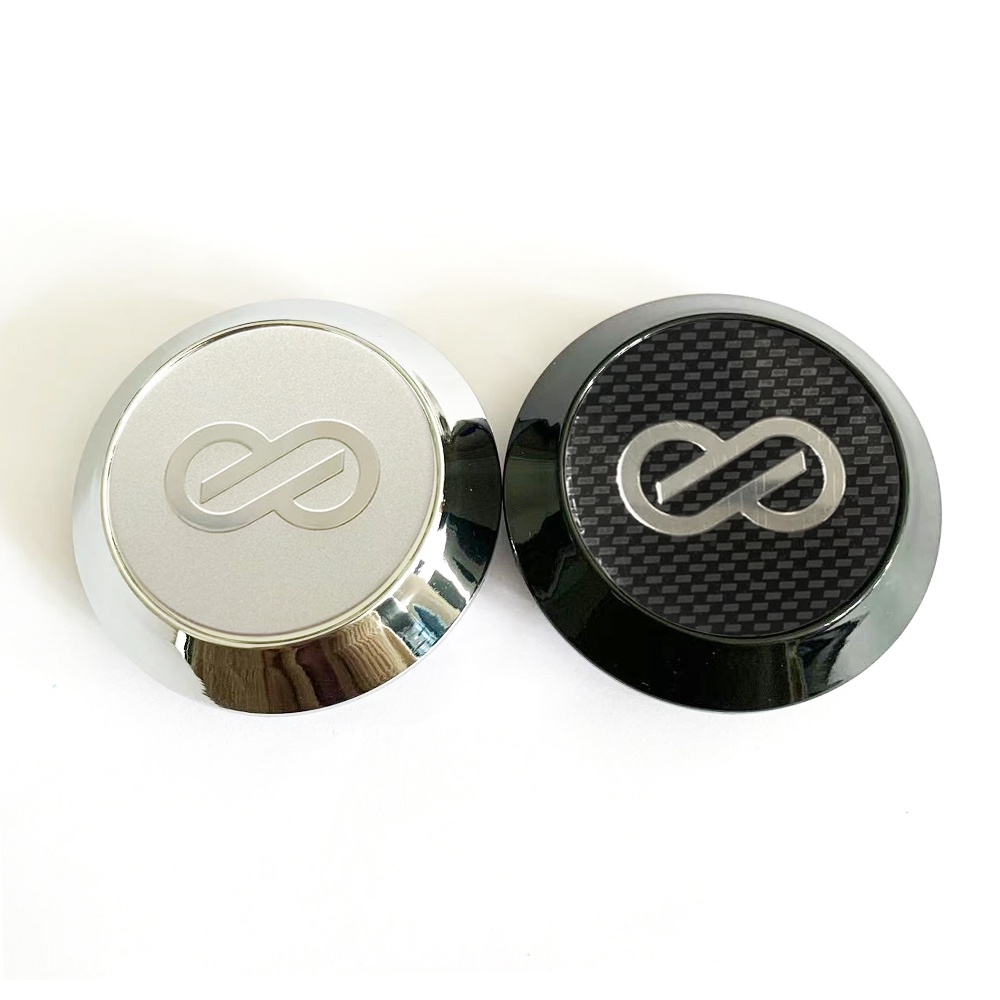 1pc 70MM Enkei center caps Blakc Sticker Car Wheel Center Sport Rim Cap ...