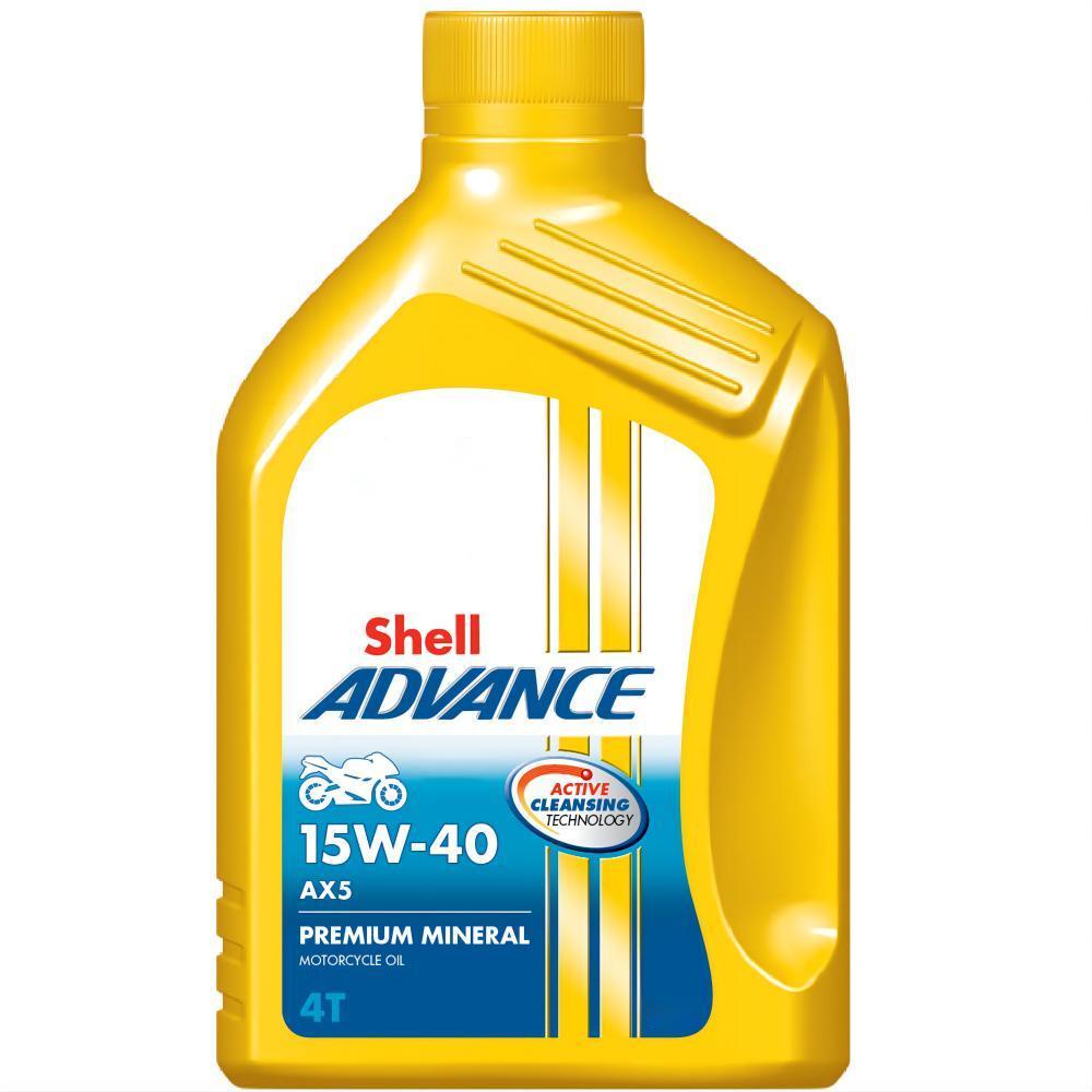 AMG "Shell" Advance 4T AX7 SAE 10W-40, 4T AX5 SAE 15W-40, 4T AX3 SAE ...