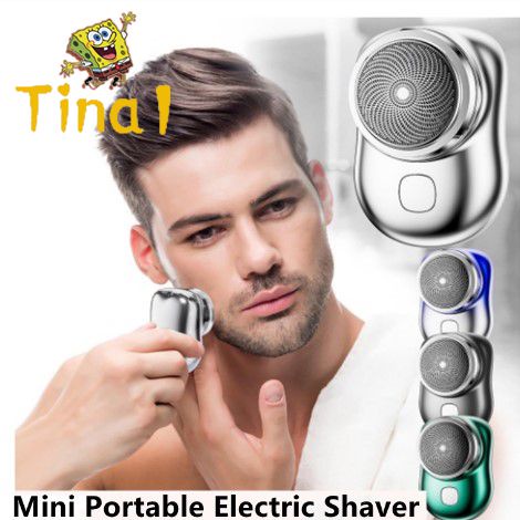 Mini Portable Electric Shaver IPX7 Waterproof Dry Dual Use Type c Fast ...