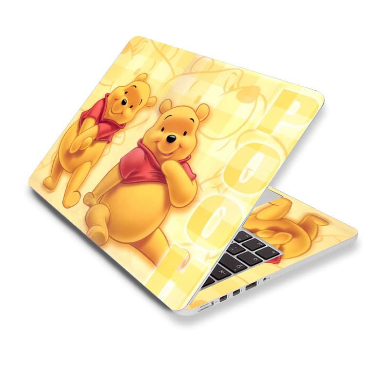 We Bare Bear & Wninne Design Cute Cartoon Anime Universal Laptop Deco ...