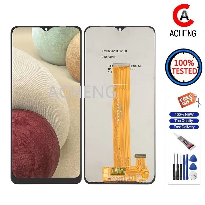 ACHENG Compatible FOR SAMSUNG A02 A12 SM-A022F M02 M022 LCD TOUCH ...