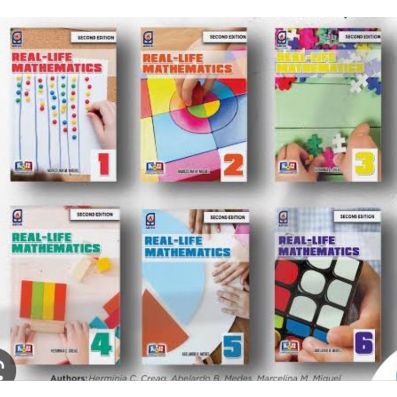 REAL LIFE MATHEMATICS SECOND EDITION GRADE 1 TO 6 Brand-new & Slightly ...