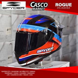 SPYDER ROGUE GD SERIES 3 FULL FACE DUAL VISOR MOTORCYCLE HELMET ...