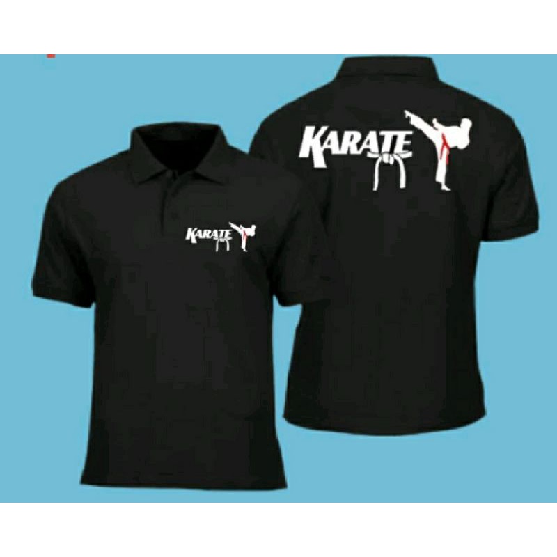 Karate Martial Arts Collar Shirt // KARATE LOGO Shirt | Shopee Philippines