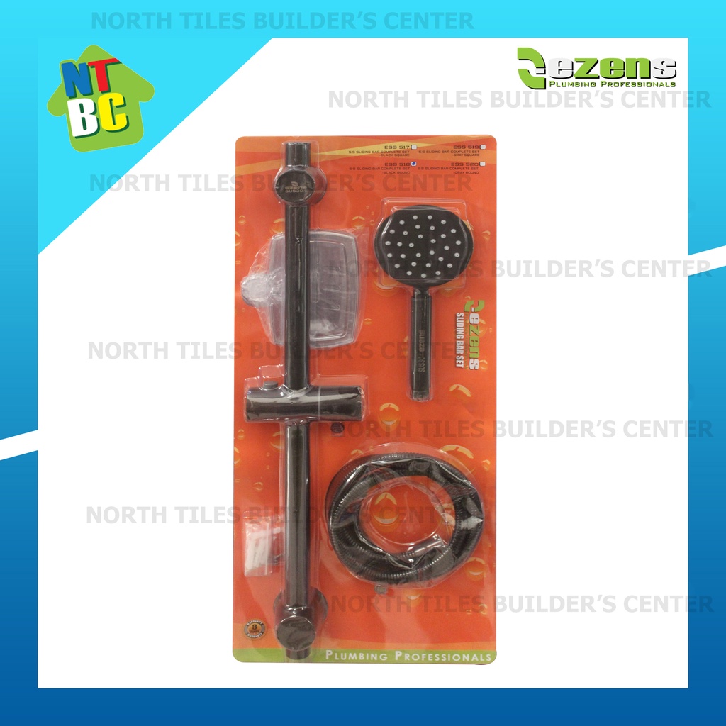 SHOWER BAR EZENS ESS - 518 ( BLACK SERIES ) | Shopee Philippines