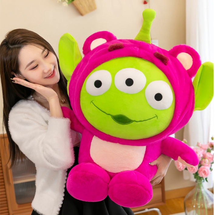 Big Size 60cm Transformed Three Eyed Boy Plush Toy Doll Child Pillow ...