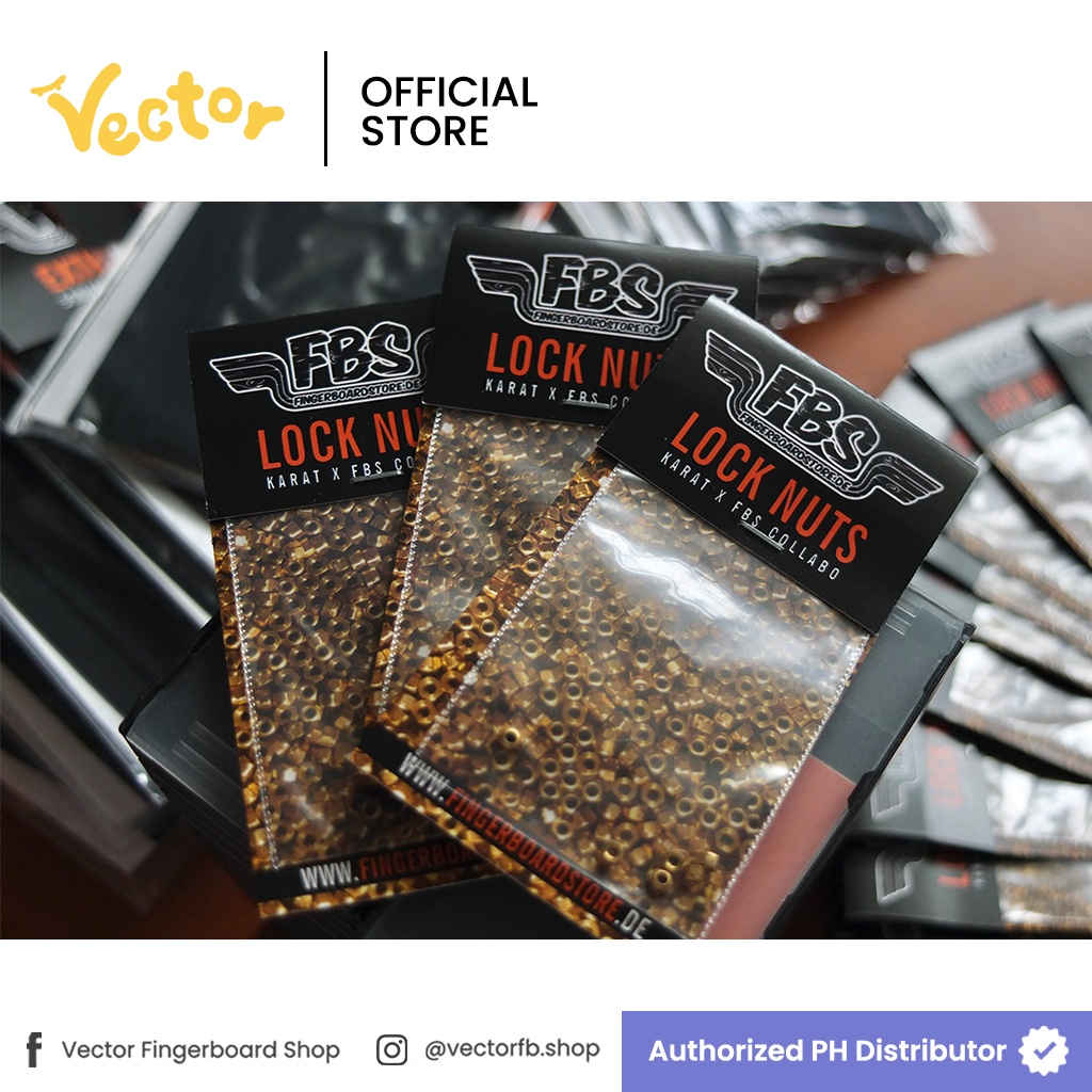 FBS x Karat Locknuts (6-pack) | Shopee Philippines